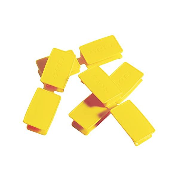 黄色/黄色/RKD-4・パッケージ個数:1・特徴:テープいらずで段ボールをスマートな梱包資材に変え、梱包作業時・書類保管時の補助具として有効活用できるエコなクリップ・用途:梱包作業時・書類保管時の補助具・入数:4個・材質:PP