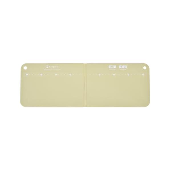 ベージュベージュ/長さ44 x 幅15 cm/BM-133/134/138/139・Style:ベージュ・パッケージ個数:1・開けば横幅44cm×縦15cmのロングサイズになる抗菌カッティングボード