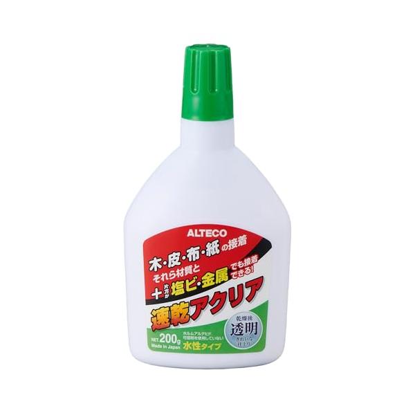 単品白、緑/200g/A02・Size:200gStyle:単品・パッケージ個数:1・原産国:日本・容量:200g・種類:水性形接着剤・乾燥後:透明