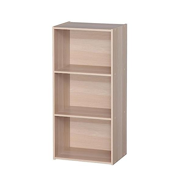 a)スタンダードc)ナチュラル/a)3段/CX-3・Color:c)ナチュラルStyle:a)スタンダードPatternName:a)単品・パッケージ個数:1・サイズ:幅41.5×奥行29×高さ88cm(約)・棚内寸(cm(約)):幅約39...