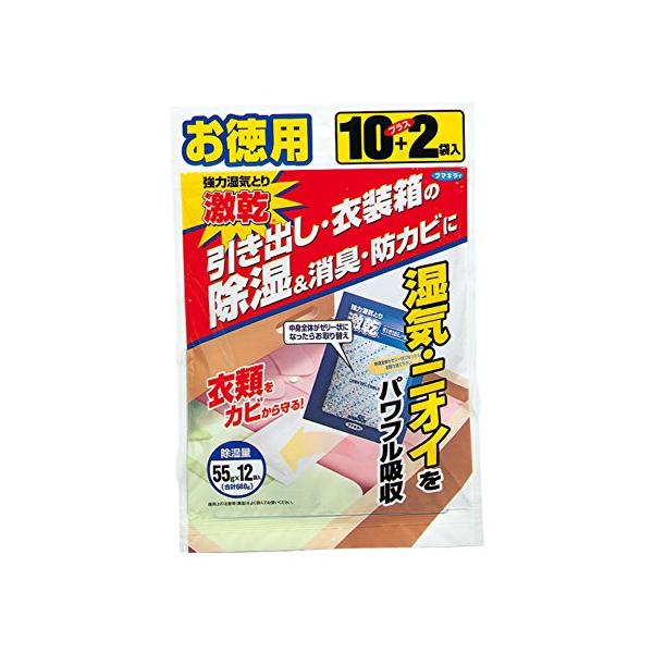 白/12個 (x 1)/12枚入・PatternName:1個・パッケージ個数:1・除湿剤・(b)原産国 :(/b) 日本・(b)内容量 :(/b) 12袋入り・ブラント名: 激乾・メーカー名: フマキラー