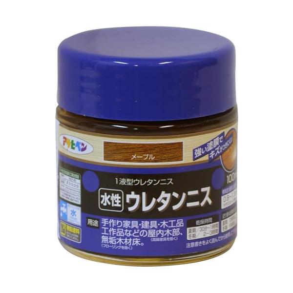 メープル/100ML/100ML・Color:メープルSize:100ML・パッケージ個数:1・着色と美しいツヤだしが同時にでき、木目をいかしたきれいなツヤに仕上がります。・塗膜は肉持ち感が良く、耐久性に優れています。・臭いが少なく、塗りや...