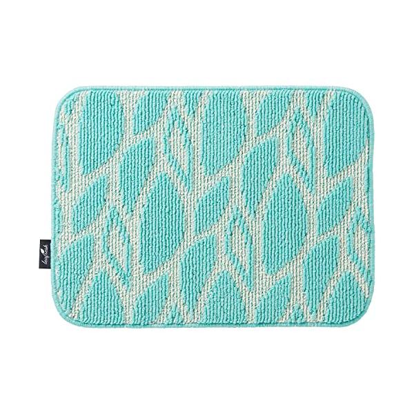 ミニマリストグリーン/03:スクエア/196203・Size:03:スクエアColor:グリーン・パッケージ個数:1・基布に抗ウイルス加工と抗菌加工を施した、空間・マットに付着した臭いを消臭するマット・[サイズ]約60×45×1cm