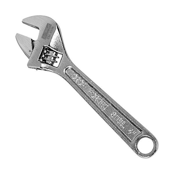 シルバー/最大口幅13mm×全長100mm/EM-100N・Size:最大口幅13mm×全長100mm・パッケージ個数:1・用途:六角ボルト、ナットの締め付け、緩め作業・特徴:1本で複数のミリサイズ、インチサイズのボルト・ナットの締め付けが...