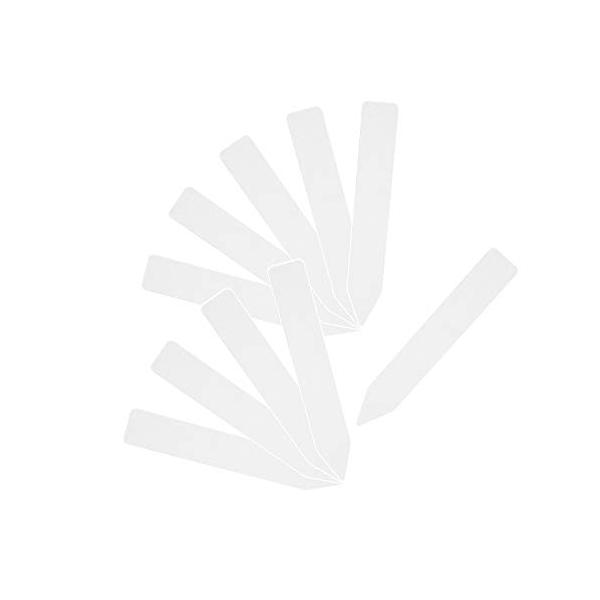 100枚入ホワイト/105mm/105mm・Size:105mmStyle:100枚入・パッケージ個数:1・用途:園芸用ラベル・特徴:花の名前・種まき時期等の記入に最適・入数:100枚入・サイズ:105mm・材質:塩化ビニール