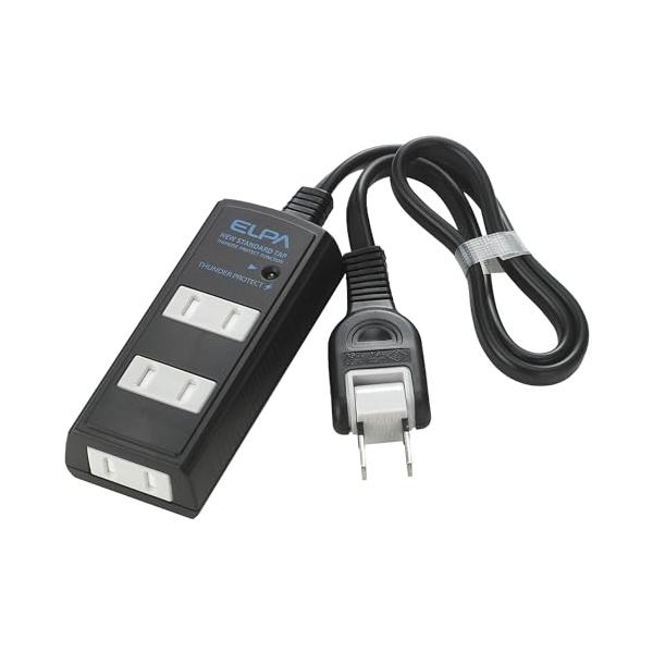 ブラック/2m/WBT-3020SBN(BK)・Size:2mColor:ブラック・パッケージ個数:1・●電源ラインサージ低減…内蔵されたサージ低減素子(バリスタ)が雷および開閉サージを低減し接続された機器を守ります。 ●耐雷サージ表示LE...