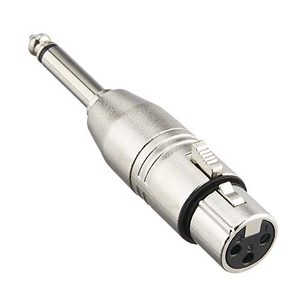 -/-/TDX309・パッケージ個数:1・メタルBODY仕様のオーディオ変換用プラグ・XLR(F) - Phone(M) ( )内…M=オス/F=メス・マイク・ケーブルからモノラル標準プラグへ変換・マイクや器材関係に必要なバランス系・メーカ...