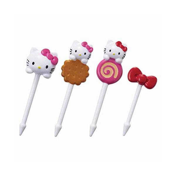 ニコニコピックホワイト/-/HK-25・Style:ニコニコピック・パッケージ個数:1・サイズ:キティ/約4.2×1.5×1.5cm キティクッキー/約4.6×1.4×0.8cm キティキャンディ/約4.6×1.25×0.9cm リボン/約...