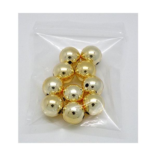 金10個-/-/4000114・Style:金10個・サイズ：1.2cm・ガラポン抽選器用抽選球・金、銀は穴ありです・材質：ユリア樹脂