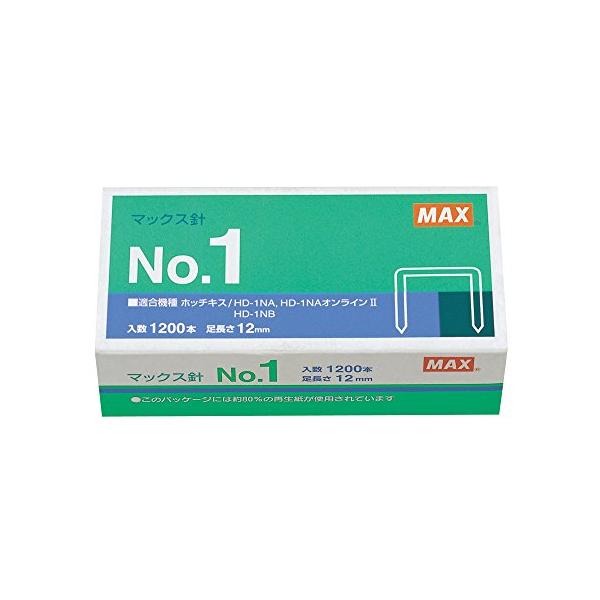 卓上特殊用途針 No.1 1号-/12.5mm x 12mm/NO.1・PatternName:単品・パッケージ個数:1・本体サイズ(約):幅12.5mm、針足12mm・1連接着本数:100本・1箱1200本入り・適合機種:HD-1NA