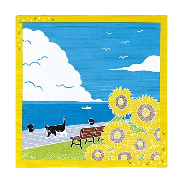 動物向日葵/長さ50 cm x 幅17.8 cm/88592・PatternName:向日葵・パッケージ個数:1・サイズ: 約 19.75 x 19.7インチ (5.75 x 19.77・重量:約 1.4オンス(41・素材:綿100%