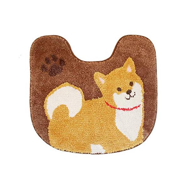 トイレマット豆しば/60 x 60 cm (長方形)/4548622575613・パッケージ個数:1・サイズ：約55cm×60cm（マットの高さ 約20mm）・素材：ポリエステル100％（裏面すべり止め加工）・生産国：中国製・もこもこ可愛い...