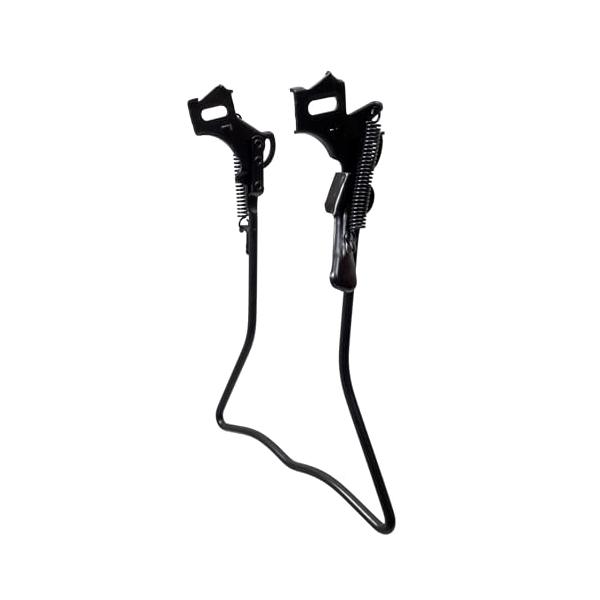 両立スタンドブラック/小/LL26BL・Color:ブラックStyle:両立スタンド・パッケージ個数:1・●定番シリーズ・通学モデル・●正爪内装モデル・●太い線材・●幅広設計・●一般両立スタンドです