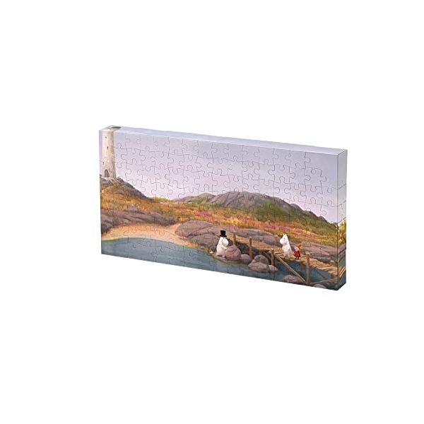 灯台がある島-/120ピース/2304-21・Size:120ピースStyle:灯台がある島・ディズニーキャンバスパズル・(C)Moomin Characters TM