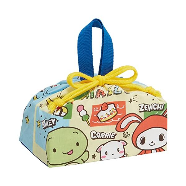 巾着袋まいぜんシスターズ/-/KB7-A・Color:まいぜんシスターズStyle:巾着袋・パッケージ個数:1・サイズ:幅29×奥行16.5×高さ12cm・素材・材質:綿100%・生産国:日本