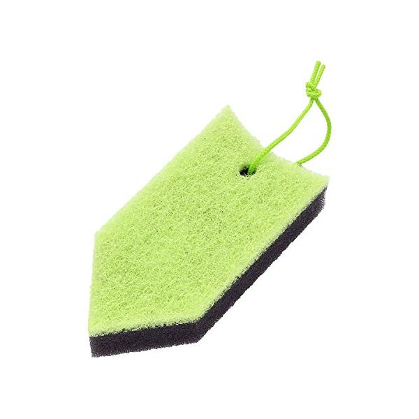 マルチ/単品/S-768・Size:単品・パッケージ個数:1・サイズ:7.5×4×16cm・生産国:日本・研磨スポンジ&amp;極細ブラシの両面を使い分けることで汚れとカビを落とする。・V字カットの先端が壁の隅まで届く。・立たせた時に水切れ...