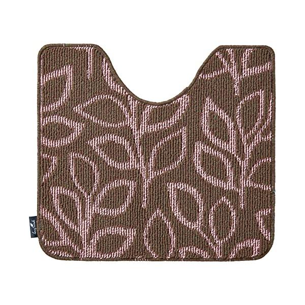 ブラウン/01:レギュラー/196142・Size:01:レギュラーColor:ブラウン・パッケージ個数:1・基布に抗ウイルス加工と抗菌加工を施した、トイレ空間やマットに付着した臭いを消臭するトイレマット・[サイズ]約60×55×1cm