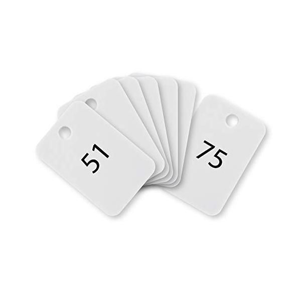 番号:51-75ホワイト/大/BF-56-WH・Color:ホワイトStyle:番号:51-75・パッケージ個数:1・使い勝手の良い定番の角型番号札・荷物のお預かりや順番待ちの整理券として使用できます。・サイズW40×D60×H2.7mm ...