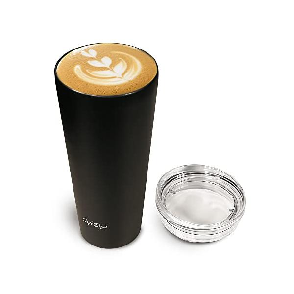 クリアふた付きタンブラーブラック/470ml/NCD-L470・Style:クリアふた付きタンブラーColor:ブラックSize:470ml・パッケージ個数:1・商品サイズ(cm)：直径約8.3×高さ約19.7・質量：約320g●実容量：0...