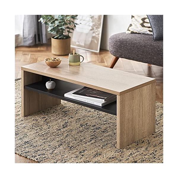 棚付きテーブルライトナチュラル/幅89cm/LTB-890W・Style:棚付きテーブルColor:ライトナチュラルSize:幅89cm・パッケージ個数:1・商品サイズ(cm):幅約89×奥行約38.5×高さ約38・耐荷重:天板:約20kg...