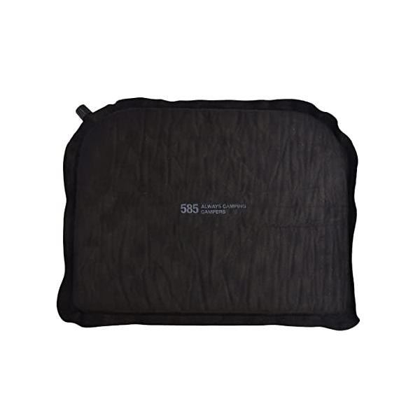 ブラック/W40×D3×H34cm/4992831288251・Color:ブラック・パッケージ個数:1・ピクニックやレジャーに最適一人用エアークッション。・折り畳んでコンパクトに持ち運べます。・エアー＋クッションで、お尻がひんやりしない地...