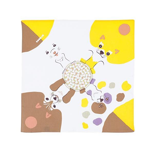 イヌ/48cm/20473-102・PatternName:02.イヌ・パッケージ個数:1・サイズ:約横48×縦48cm・素材:綿100%・生産国:日本