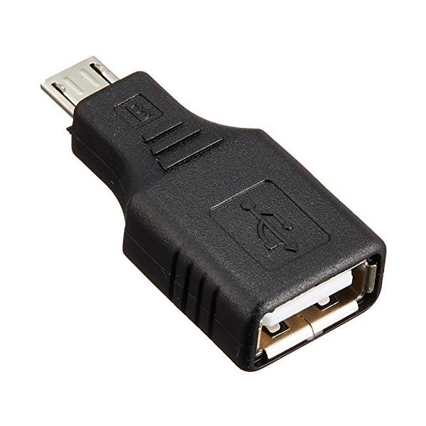 ブラック/Aメス/microオス/SUAF-MCHB・Size:Aメス/microオス・パッケージ個数:1・ホスト機能を持つ端末でUSB機器を接続する特殊コネクタ
