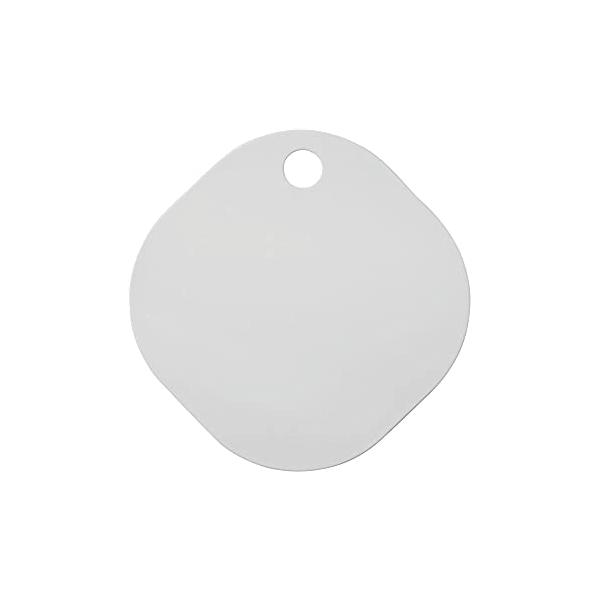 3. ミニまな板 ホワイト/長さ18.5 x 幅18.5 cm/NIK-178-WH・Color:3. ミニまな板 ホワイト・パッケージ個数:1・サイズ(約):横18.5cm×縦18.5cm×厚さ0.3cm 重量(約):78g・材質:ポリプ...