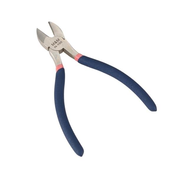 ニッパー 150mmブルー/150mm/4907052211025・Size:150mmStyle:ニッパー 150mm・パッケージ個数:1・切る・すべりにくいグリップ付・切断能力:鉄線 約φ1.8mm・製造国:中国