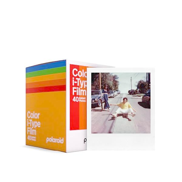 Color White Frameホワイト/40枚入り/6010・Size:40枚入りStyle:Color White Frame・パッケージ個数:1・Polaroid i-Typeカメラに使用できる専用カラーインスタントフィルムのオトク...