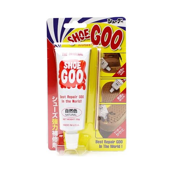 補修剤ナチュラル/100g/82810872・パッケージ個数:1・簡単靴の補修剤・すり減ったかかと、つま先のはがれ、靴底の滑り止めに。・接着力バツグンで靴以外の補修にも。・使用出来る素材ゴム・天然皮革・人口皮革・布・キャンバス・木・ガラス・...