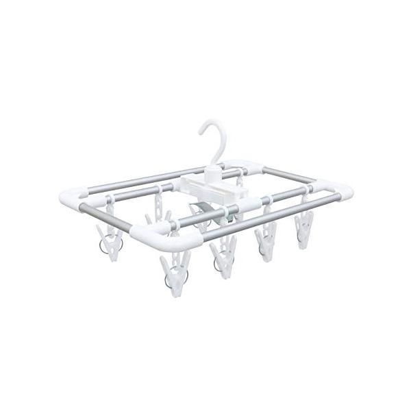 小物ハンガー(タオルかけ付き)ホワイト/W33.2×H13×D22.8cm/-・Style:小物ハンガー(タオルかけ付き)・パッケージ個数:1・本体サイズ:約13×33.2×22.8cm(J字フック使用時高さ:約18cm)・素材・材質:(本...