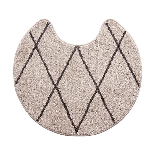 アイボリー/1 cm (円形)/4905016016983・パッケージ個数:1・シンプルでナチュラルな雰囲気で木目調のインテリア・空間などと相性の良いデザインです。・パイルはポリエステル製でお手入れがしやすいシリーズになっています。