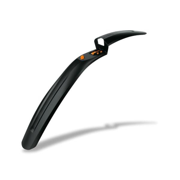 -/-/11215・パッケージ個数:1・フロント用マッドガード・カラー:ブラック・対応サイズ:26-29インチ・全長:660mm・重量:96g