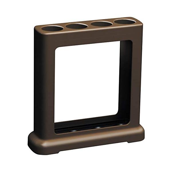 モダンブラウン/約29×28.5×9cm/UB-145・Color:ブラウンPatternName:直列4本・パッケージ個数:1・本体サイズ:約29×28.5×9cm・素材・材質:ポリプロピレン樹脂・原産国:日本・完成品