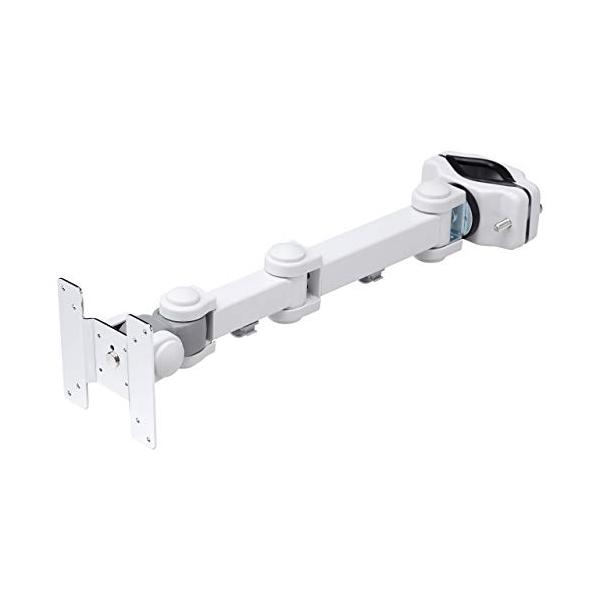 支柱径40~60mmホワイト/長タイプ/CR-LA354・Size:長タイプStyle:支柱径40~60mm・パッケージ個数:1・ポールへ取付け可能なモニタアーム。液晶テレビ対応。・広いスペースに便利な4関節。・VESA規格75×75mm・...