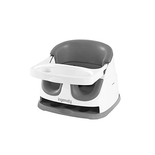 グレー/ホワイト/1個 (x 1)/11576・Color:グレー/ホワイト・パッケージ個数:1・Ingenuity (インジェニュイティ)は「オリジナルでクリエイティブであること」という意味のアメリカのブランド。ナチュラルカラーをベースと...