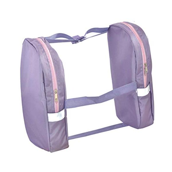 カジュアルバッグパープル/サンドセル/143015・Color:パープル・パッケージ個数:1・色パープル・特長ランドセルオプションとしてハンズフリーに出来るサイドバッグ・商品サイズ(片側)/W50×D170×H330mm・商品重量175g・...