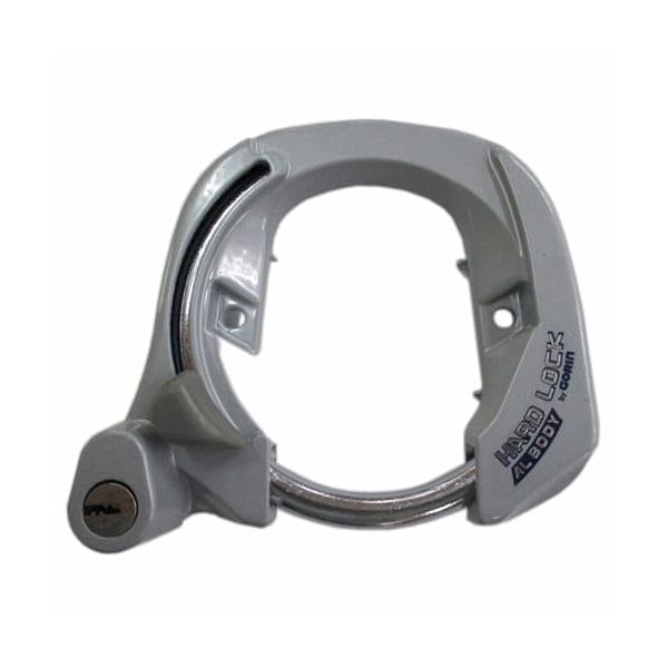 ディンプルキー式シルバー/-/GR970-SL・Color:シルバー・パッケージ個数:1・原産国:中国・施錠方式:シリンダーキー・対応バックホーク径:13mm、16mm、19mm(付属のバンドで対応)・装着には工具が別途必要です。・バックホ...