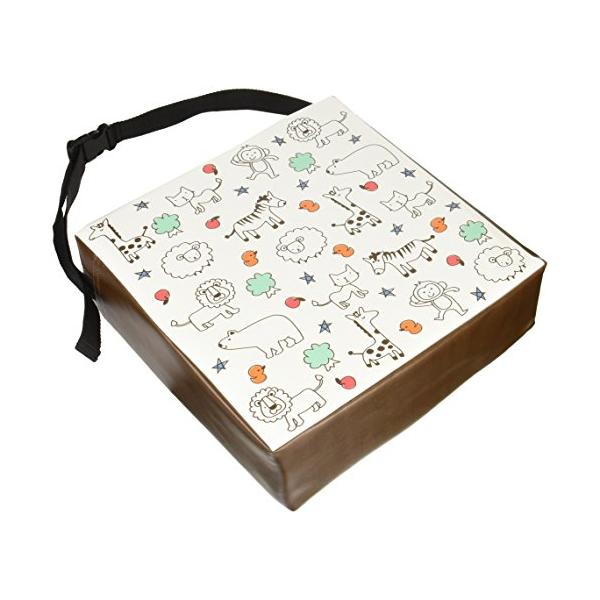 ブラウン/30x30x9センチメートル (x 1)/4995989504570・Color:ブラウン・パッケージ個数:1・[本体サイズ] W30×D30×H9cm・大人用の椅子が子供用の椅子に早変わり・お子様の身長に合わせて高さ調節が可能・...