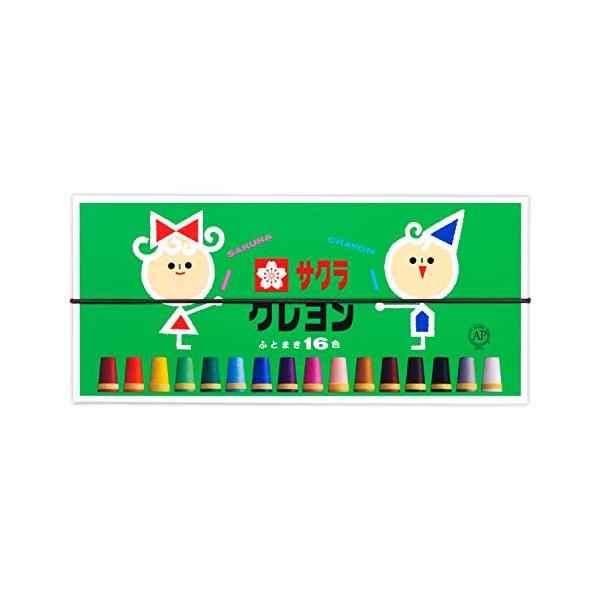 セット16色セット/16個 (x 1)/LY16R・パッケージ個数:1・16色黄色・橙・薄橙・茶色・黄土色・こげ茶・赤・桃色・紫・水色・黄緑・緑・青・灰色・黒・白・特長1塗りやすさとなめらかさを強調した「やわらかめのクレヨン」・特長2力を入...