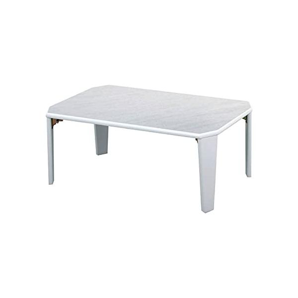 フロアーテーブル大理石ホワイト/75×50×32/T1-FTD75WH・Size:75×50×32Style:フロアーテーブル大理石Color:ホワイト・パッケージ個数:1・高級感あるデザインと多目的に使えるゆったりサイズ 清潔感あふれるホ...