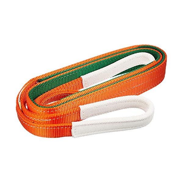 2.5mオレンジ/50mm/G5025・Size:50mmStyle:2.5m・パッケージ個数:1・最大使用荷重(t):1.6・全長(m):2.5・ベルト寸法(mm)幅×厚み:50×8・質量(kg):0.94