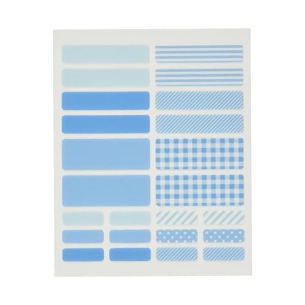 ブルー/34mm×7mm 34mm×12mm 16mm×5mm/10036・Color:ブルー・パッケージ個数:1・34ｍｍ×7ｍｍ8枚入り・34ｍｍ×12ｍｍ4枚入り・16ｍｍ×5ｍｍ12枚入り・水に強い耐水性の素材を使用しているので、安...