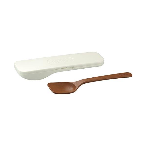 丸いボウル、長いハンドルホワイト/スプーン/APC-160 WH・Color:ホワイト・パッケージ個数:1・底まですくいやすい形状と長さで、最後まで食べやすい。専用ケース付き・スープジャーポーチ(別売)の背面ポケットにスッキリ収納できる・サ...