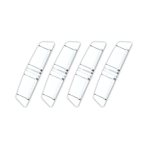 透明/-/EW-138・PatternName:EW-138・パッケージ個数:1・ドアエッジを傷から護るクリアタイプのミニプロテクター・曲げ角度が自在でプレスラインに合わせて取付け可能・両面テープと挟み込み式で簡単取付け(4個1セット)・梱...