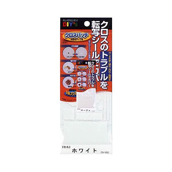 ホワイト/10 cm x 10 cm/CP-T1・Color:ホワイト・パッケージ個数:1・カラー:ホワイト・インク:ポリエステル・インク:酸化チタン・粘着剤:合成ゴム