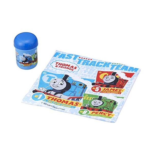 おしぼりセットブルー/小/OC-1・パッケージ個数:1・しっかり閉まるスクリュー式のフタだから濡れたおしぼりの持ち運びも安心・サイズ:[ケースサイズ]約直径6.3×高さ9.1cm、[おしぼり]約32×29cm・重量:約56g・耐熱温度:14...