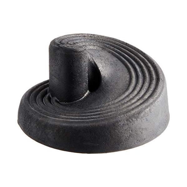 万能型 スロープ式ブラック/-/1054・パッケージ個数:1・サイズ:直径8.5×5cm・本体重量:約185g・素材・材質:天然ゴム(硬度60°)・原産国:日本・すきま 15mm~48mmの範囲なら、どの位置でもしっかり固定。