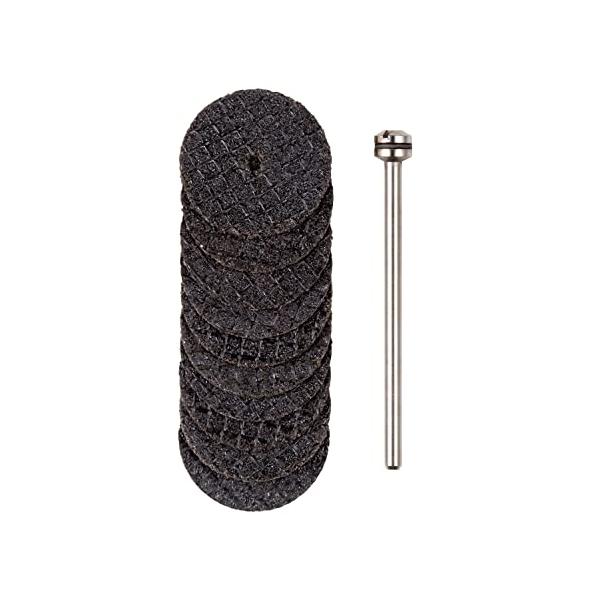 グラスファイバー入レジ砥石-/φ22mm×1mm/28812・パッケージ個数:1・形状：直径22mm×厚み1mm。・シャフト径：直径2.35mm。